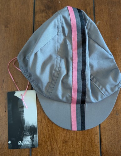 Rapha Stripe Cycling Lightweight Cap Gray Pink Black | eBay