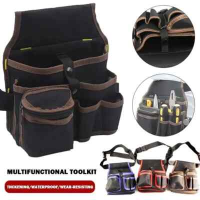 Tool Belt Multi Pockets Portable Utility Belt for Plumber Handyman ...