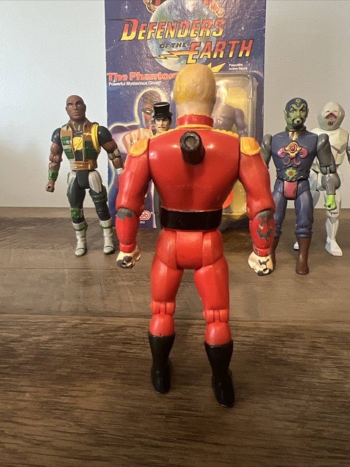 1985 Galoob - Defenders Of The Earth Action Figure Lot - Complete Lot ...