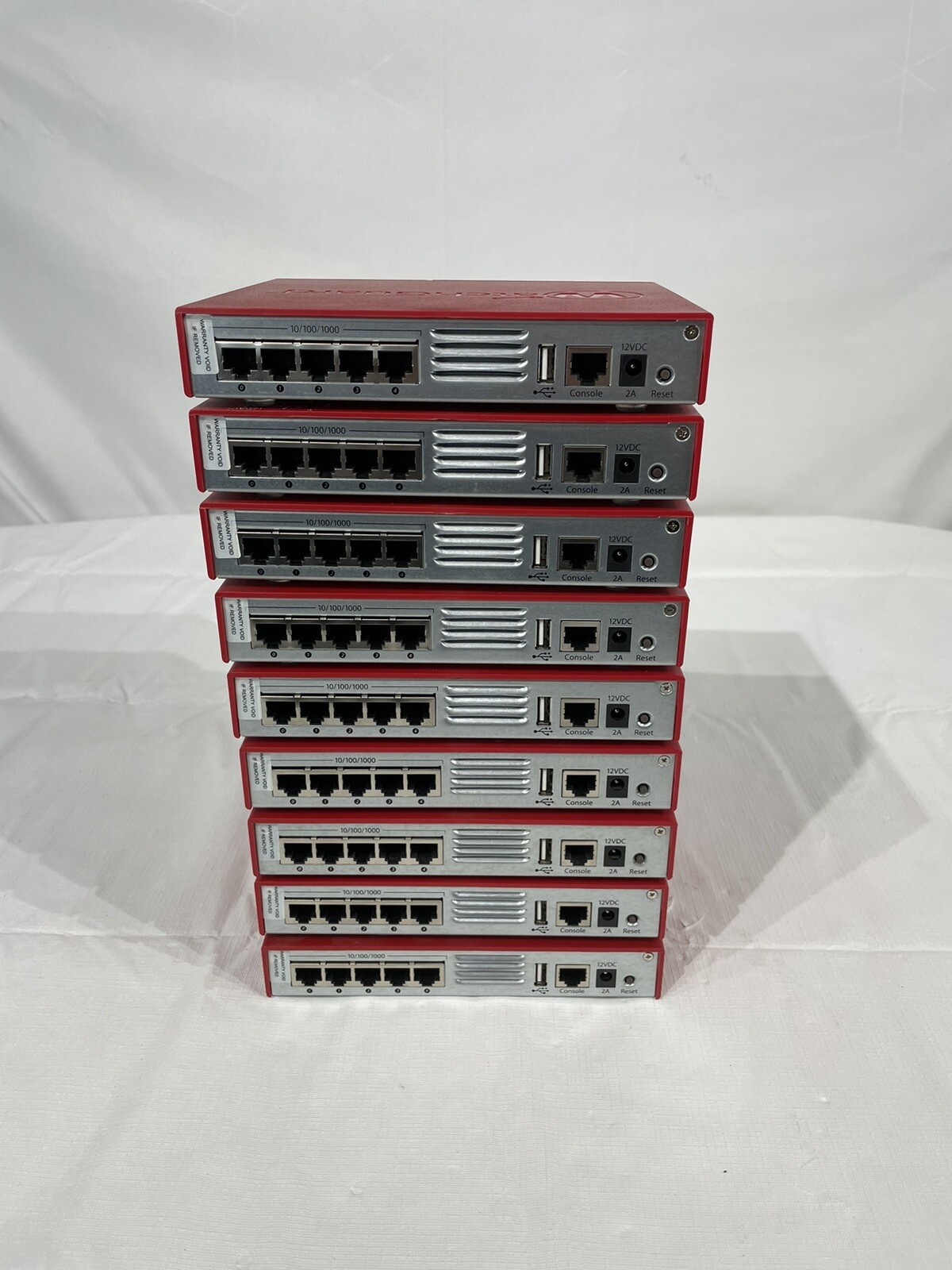 lot of (9) WatchGuard FS1E5W XTM 2 Series Firewall No Power Cord. | eBay