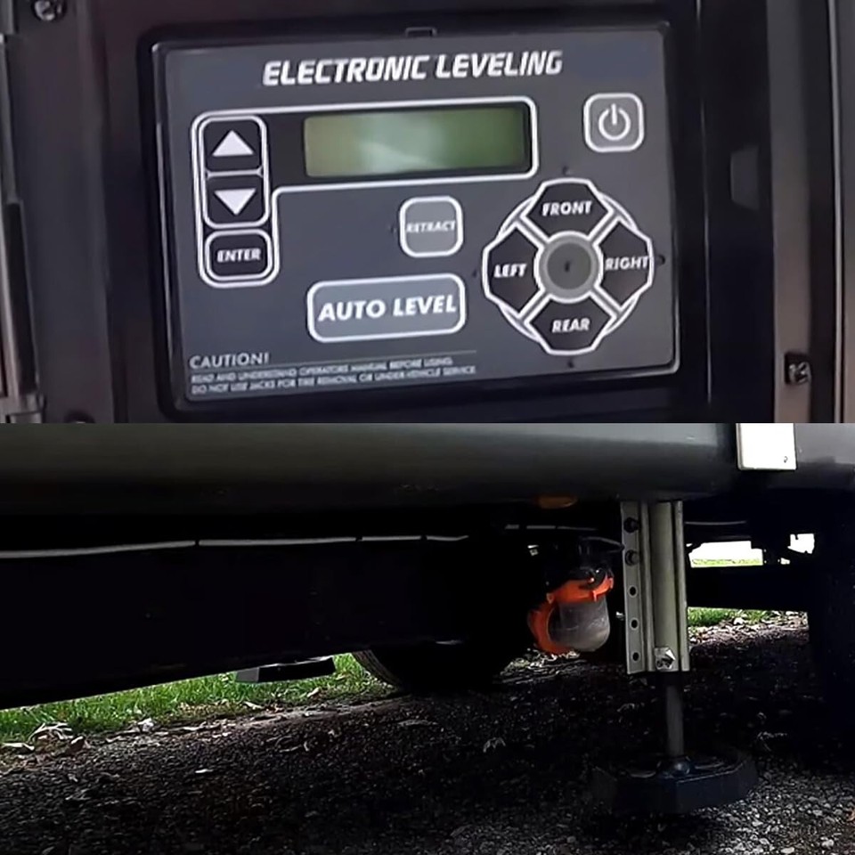 Lippert Components 421484 Ground Control Auto Level Electronic Leveling ...