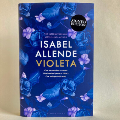 Violeta By Isabel Allende SIGNED Bookplate Book Hardcover Fiction | eBay