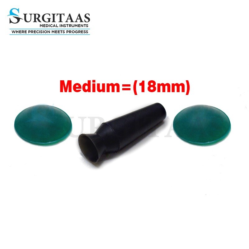 Silicon Corneal Eye Shield (Medium 18mm) Reusable / Ocular Sclera Eye ...