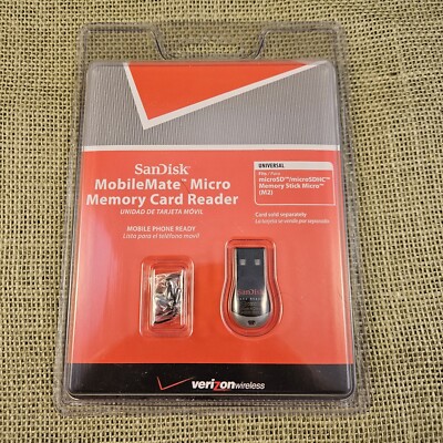 SanDisk MobileMate Micro Memory Card Reader from Verizon Wireless | eBay
