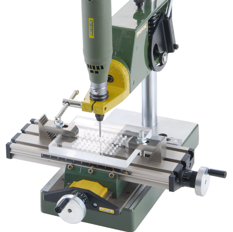 PROXXON Micro Cross Table No.27100 Slide dimensions: X46mm, Y132mm Made ...