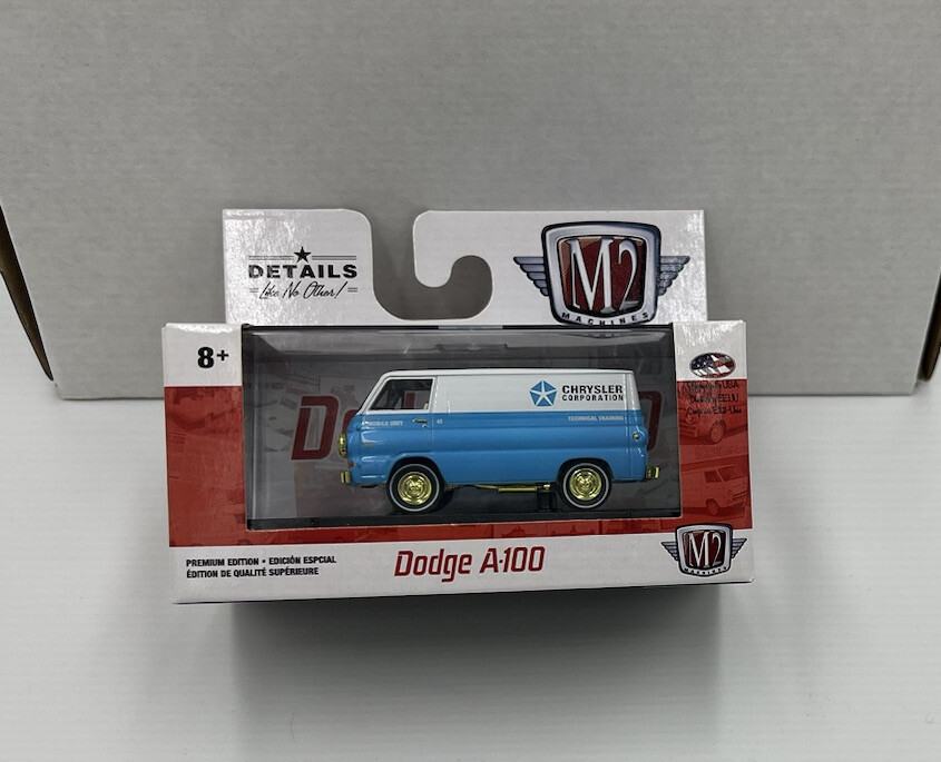 1:64 M2 MACHINES 1964 DODGE A100 PANEL VAN CHASE CHRYSLER CORPORATION ...