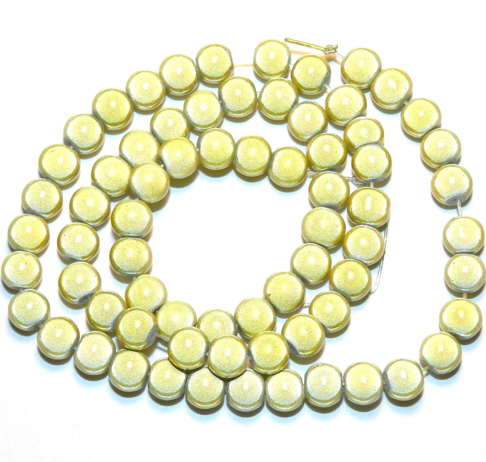 APL384 Light Yellow "Glowing" Acrylic Wonder Beads 4mm Round 16" | eBay
