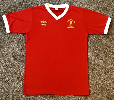 Liverpool FC 1981 European Cup Final Shirt | eBay