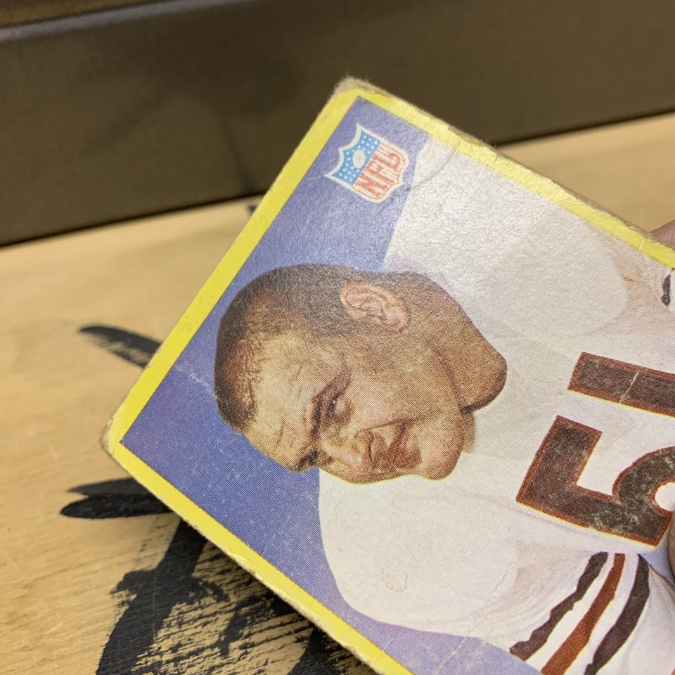 1967 philadelphia football Dick Butkus 28 Vintage Football Card Low ...