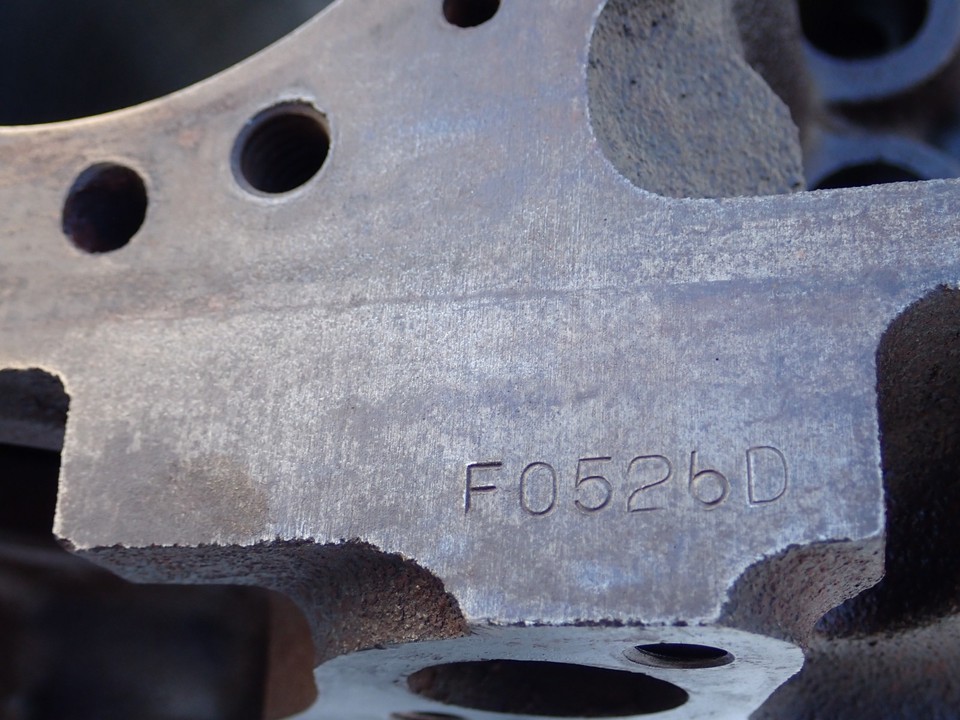 Small Block Chevy 283 Engine Block 3756519 1961 Corvette & Fullsize ...