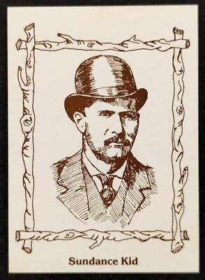 Vintage 1979 Sundance Kid Western Stars Card #2 (Pretty Sharp) | eBay
