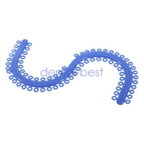 Dental Orthodontic Separate Tie Blue Color Spacers S-type Supply tooth ...
