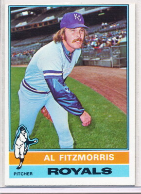 1976 TOPPS #144 AL FITZMORRIS - KANSAS CITY ROYALS | eBay