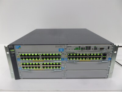 HP ProCurve E5406zl Intelligent Switch J8697A - 2x J9534A, 1x J9536A ...