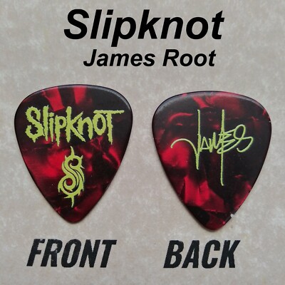 Slipknot Classic Rock band 2-sided novelty signature guitar pick (q-O8 ...
