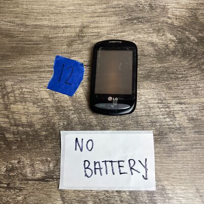 LG 800G Smart Phone Black Bluetooth 2.8" Touch Screen 2.0MP Tracfone ...