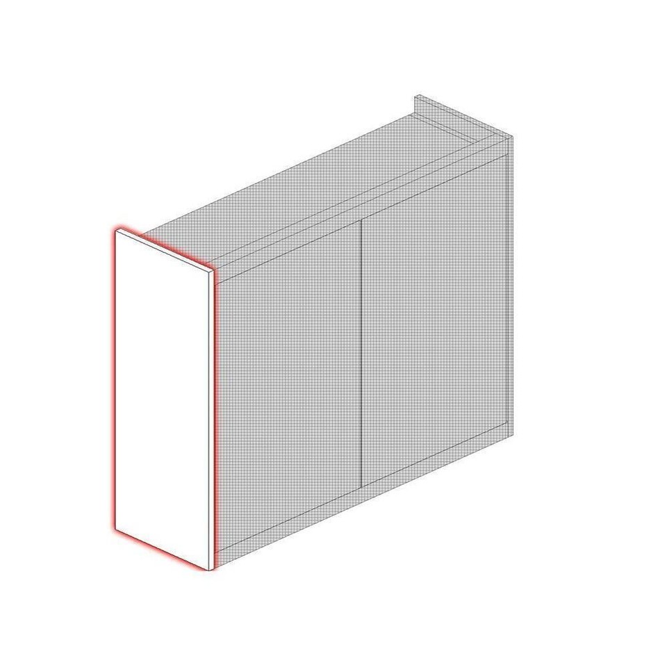 Black Gloss MDF Replacement Kitchen Doors Drawers-Made 2 Measure-Free ...