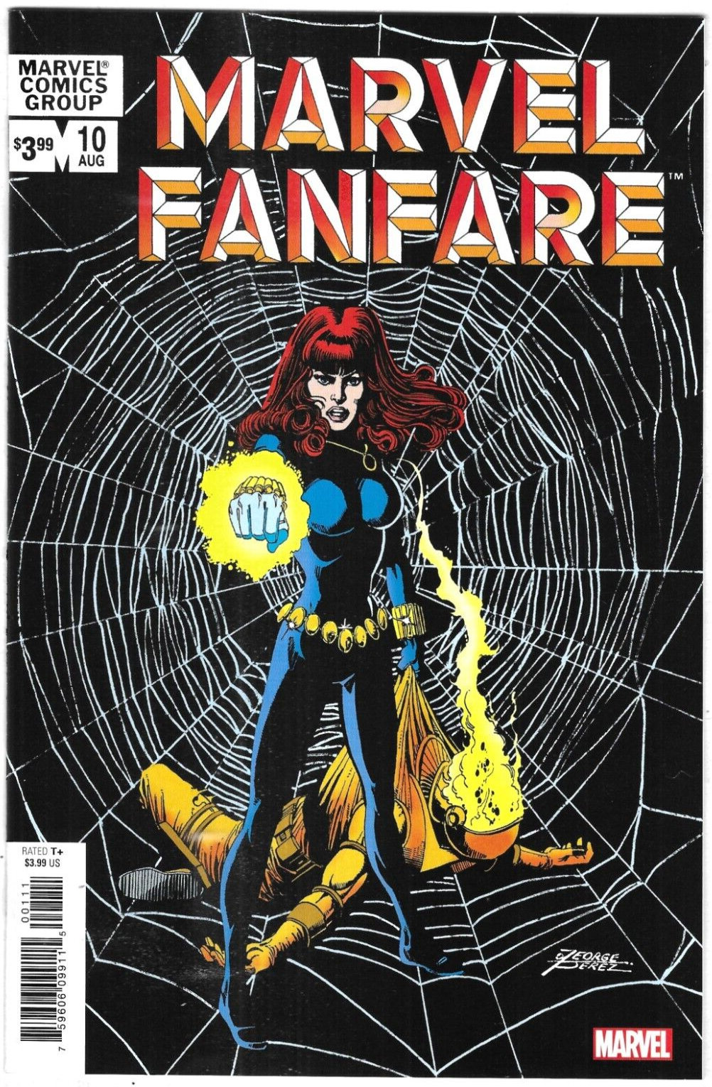 Marvel Fanfare Comic 10 Facsimile 2020 Ralph Macchio George Perez ...