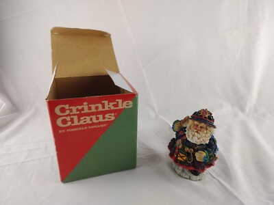 Crinkle Claus by Possible Dreams "Crinkle Policeman " Santa 1996 | eBay
