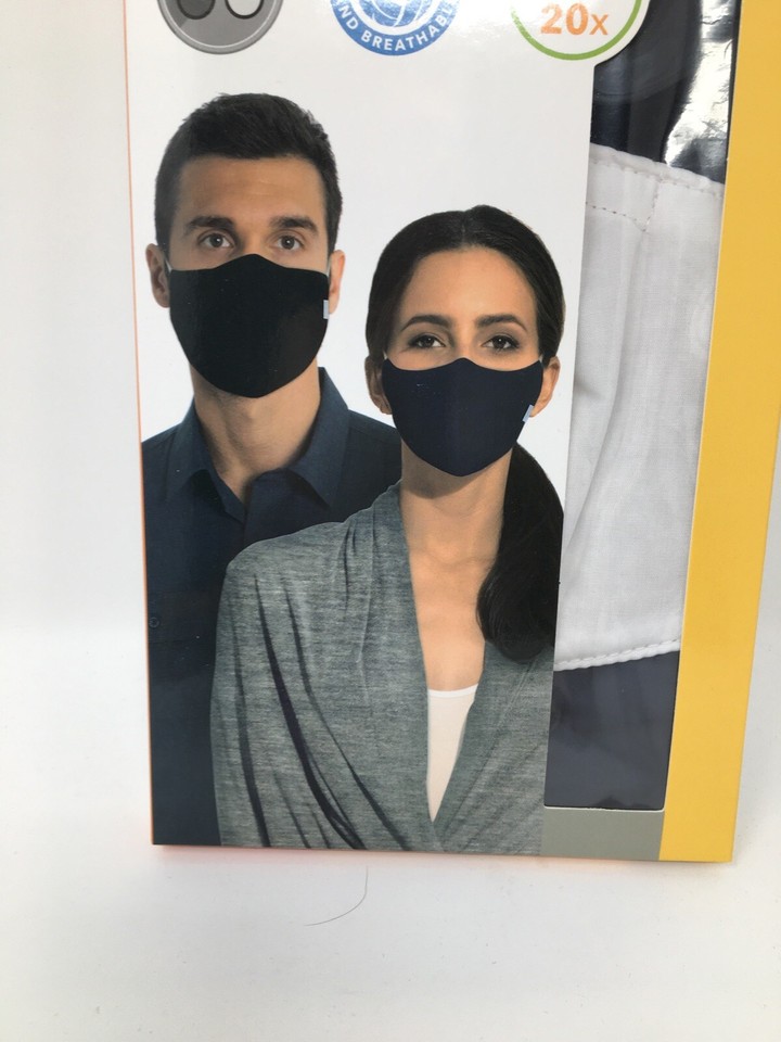 Cloth Face Masks Skin360 Premium Reusable Cloth Adult New in Box 6 Pack ...