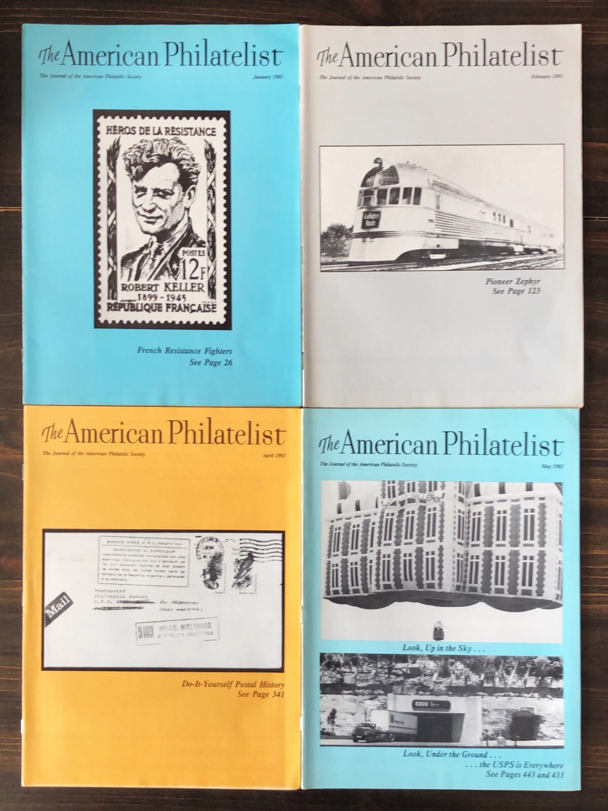 American Philatelist Magazine - 1983, Lot of 10 | eBay