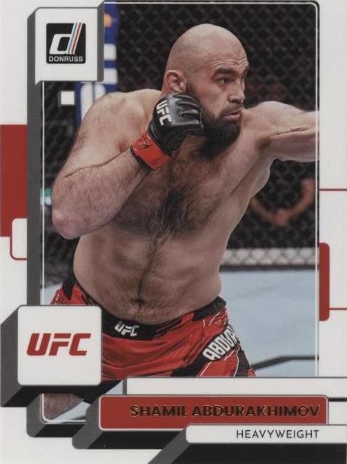 2023 Donruss UFC - Shamil Abdurakhimov #99 for sale online | eBay