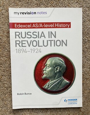 UK exam board A level history textbook on the Russian Revolution | eBay UK