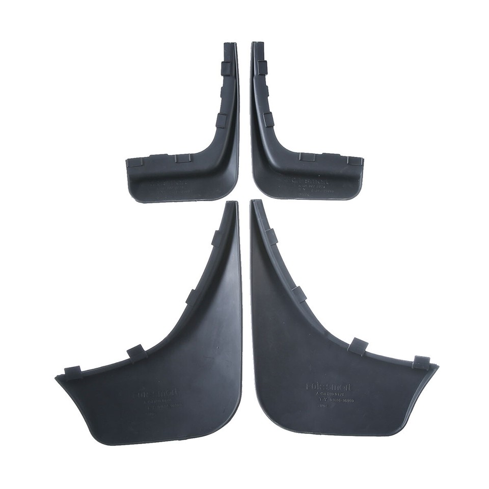 4X Splash Guard Dirt Catcher Fender For Smart Fortwo Coupe Cabrio 45L ...