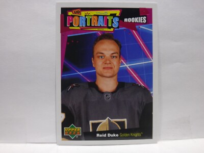 2020-21 Upper Deck UD Portraits Rookies Reid Duke #P-64 Rookie RC | eBay