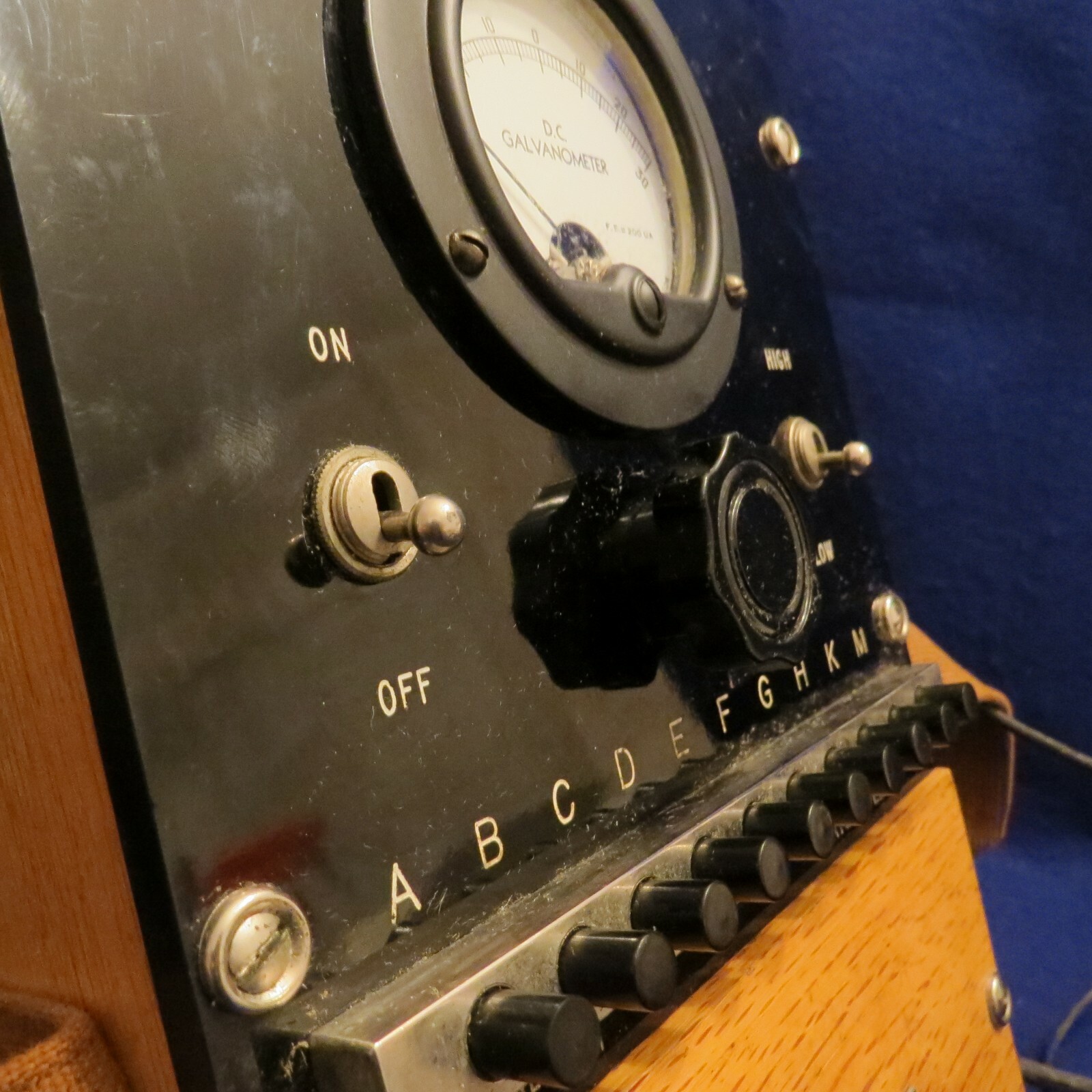 Vintage Hart Moisture Meter Type K101 Weston DC Galvanometer Model 25 ...