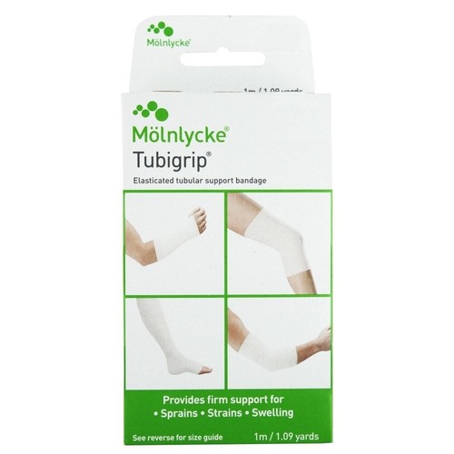 * Molnlycke Tubigrip Size C 1m/1.09 Yards - Elastic Tubular Support ...