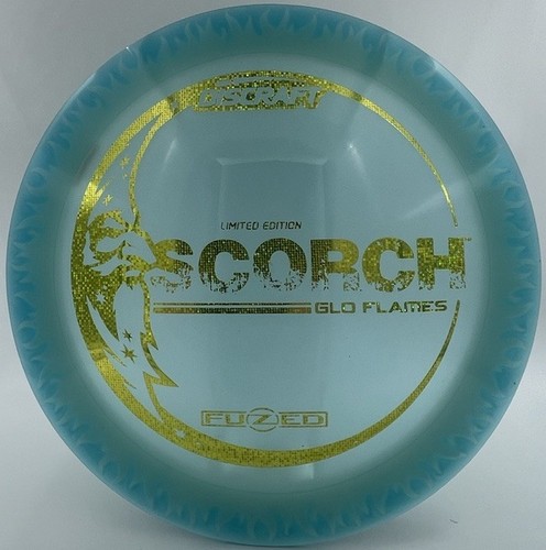 Discraft Scorch Glo Flames Fuzed Rim DOT MATRIX FOIL 173-174g LIMITED ...