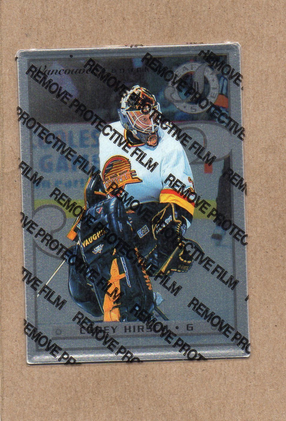 corey hirsch vancouver canucks 1996/97 leaf steel 3 card | eBay