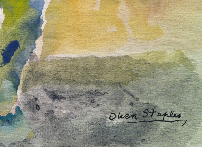 Owen Staples (Canadian, 1866-1949) - Signed Watercolour - Floral Study ...