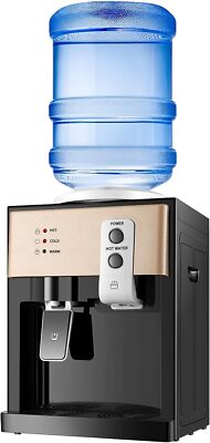 Loading Small Water Cooler Dispenser 5-Gallon Cold and Hot Water ...