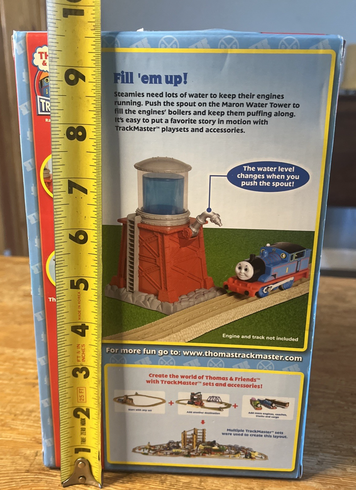 Thomas & Friends Trackmaster Maron Water Tower New in Box Tank Engine ...