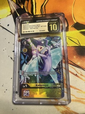 Kazemon (2nd Anniversary Frontier Card). Digimon TCG. BT7-035 CGC ...