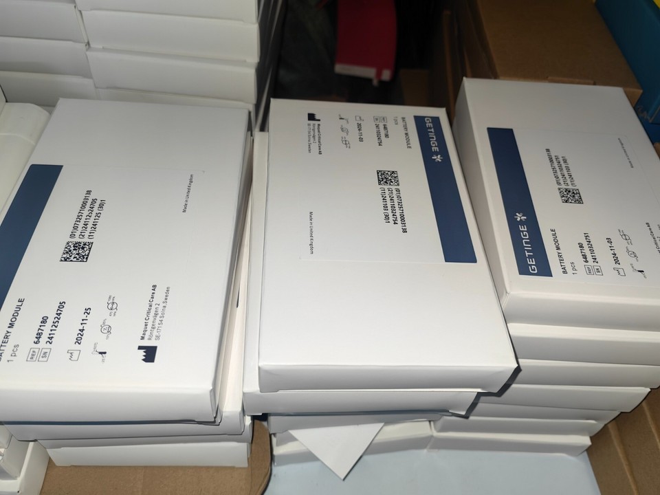 Maquet/Getinge Battery Module 6487180 For Servo I / Servo S NEW | eBay