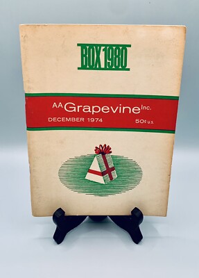 1974 Alcoholics Anonymous AA Grapevine Magazine ~ December 🍇Vol. 31, No ...