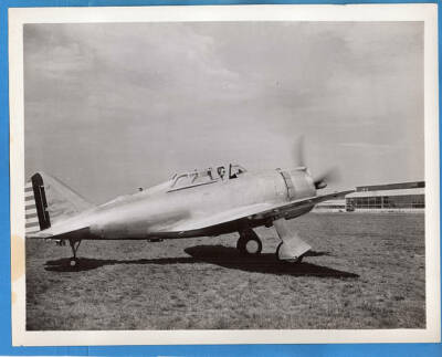 WW2 USAAF Republic P-43 Lancer Fighter Original 8x10 Official Press ...