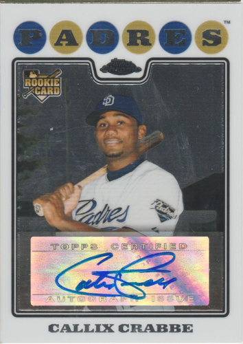 Callix Crabbe 2008 Topps Chrome rookie RC autograph auto card 234 | eBay