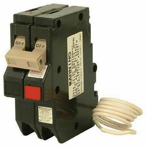 Eaton Cutler Hammer CH220GFT ETN CH 2 Pole 20a Ground Fault Self Test ...