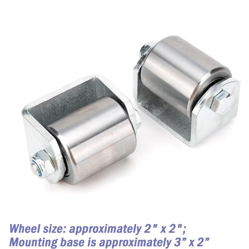 Rv Skid Wheels Trailer Drag Rollers Tail Rolling Weld On Accessories ...