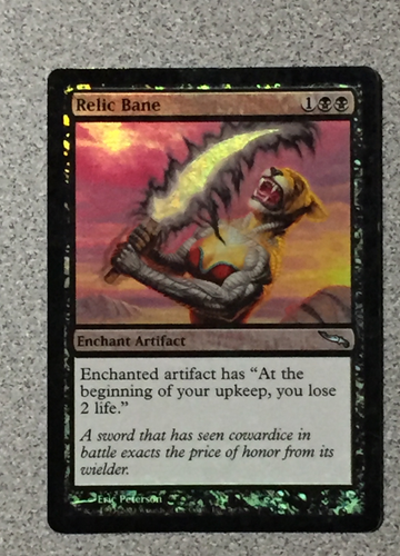 MTG MAGIC THE GATHERING RELIC BANE 1X(FOIL) - MIRRODIN - UNCOMMON ...