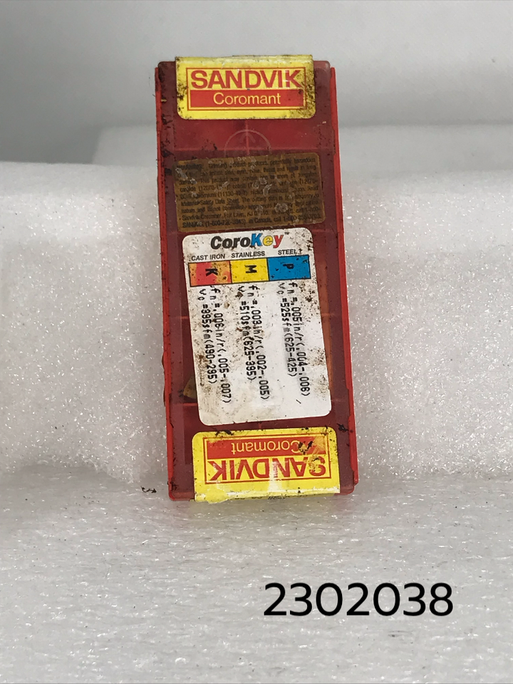 WCMX 05 03 08 R-53 1020 New Partial Pack of 6 Sandvik Tungsten Carbide ...