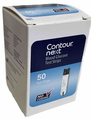 Contour Next Blood Glucose Test Strips For Contour XT & Next Meter ...