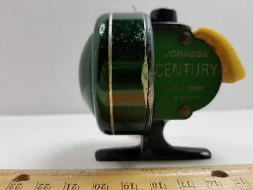 Vintage Johnson Century Model 100B Spincast Fishing Reel Untested | eBay