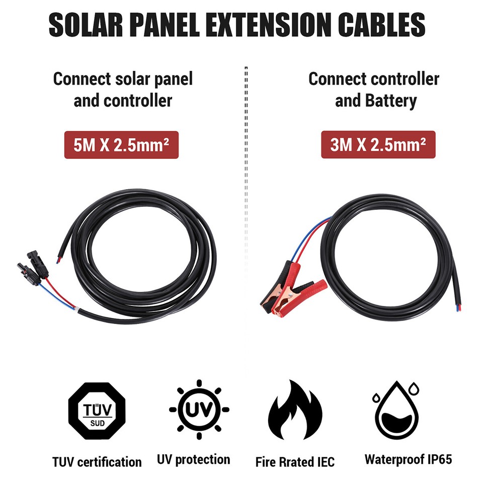 400W 200W 100W 12V Flexible Solar Panel Kit w/Controller for RV Camping ...