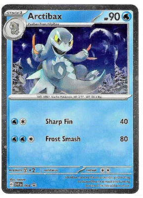 ARCTIBAX Paradox Rift #064 Black Star Promo Holo Card MINT | eBay