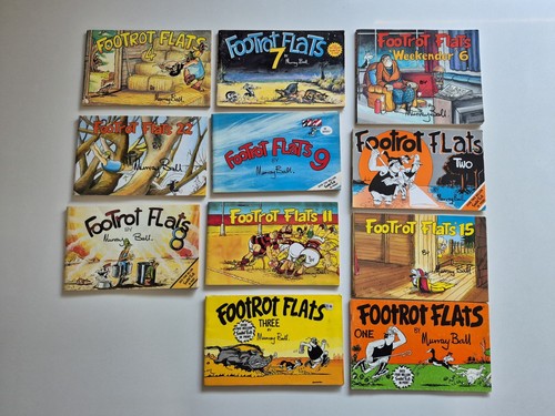 The Footrot Flats comic book Murray Ball Lot 1 2 3 4 7 8 9 11 15 22 ...
